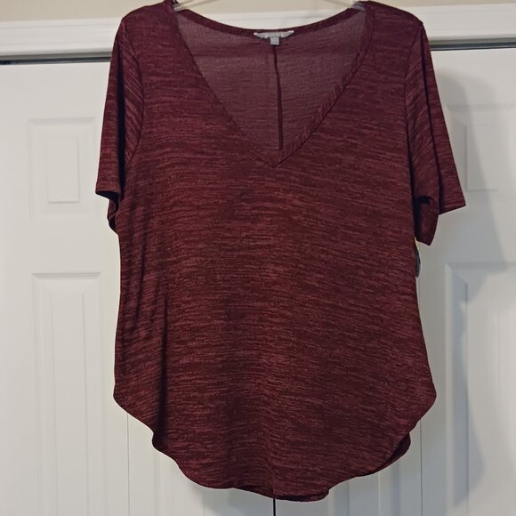 Lovesick | Tops | 67 38 Lovesick Red Short Sleeve Top Size 2x | Poshmark